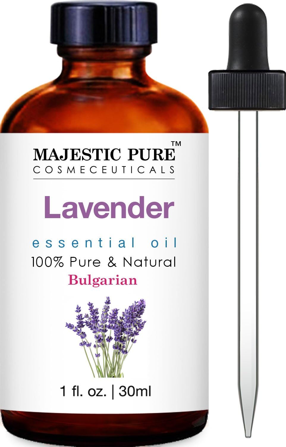 Amazon.com: MAJESTIC PURE Lavender Essential Oil, Premium Grade, Pure ...