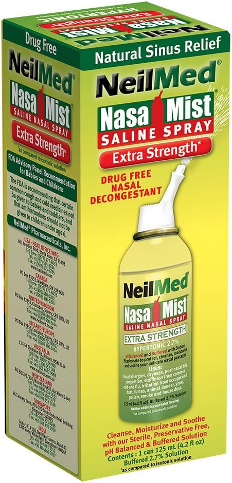 Nasamist Neilmed Spray Extra Fuerte 125ml : Amazon.com.mx: Salud y ...