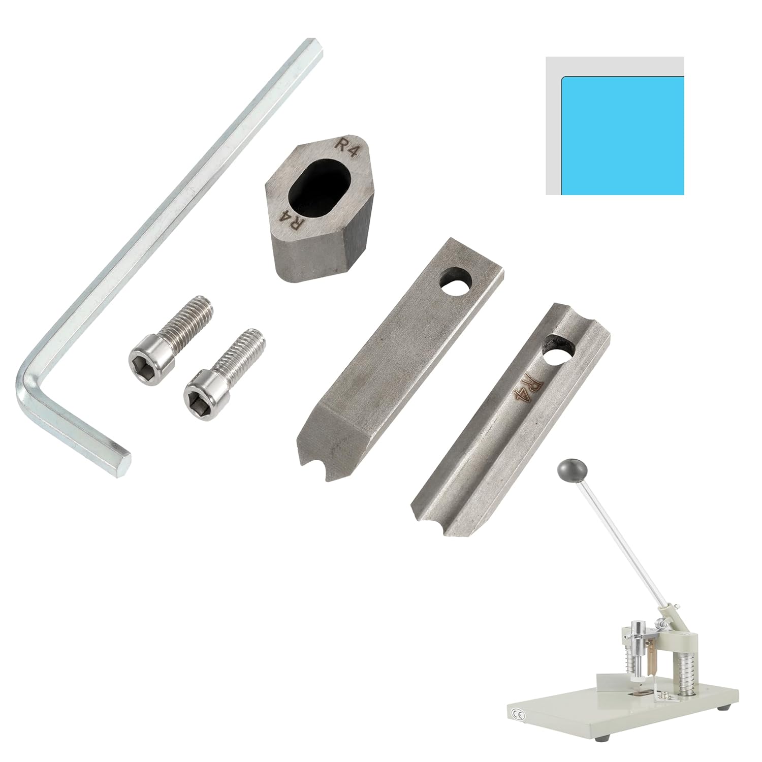 Amazon.com : IRONWALLS R4mm Replacement Blades for Corner Rounder ...