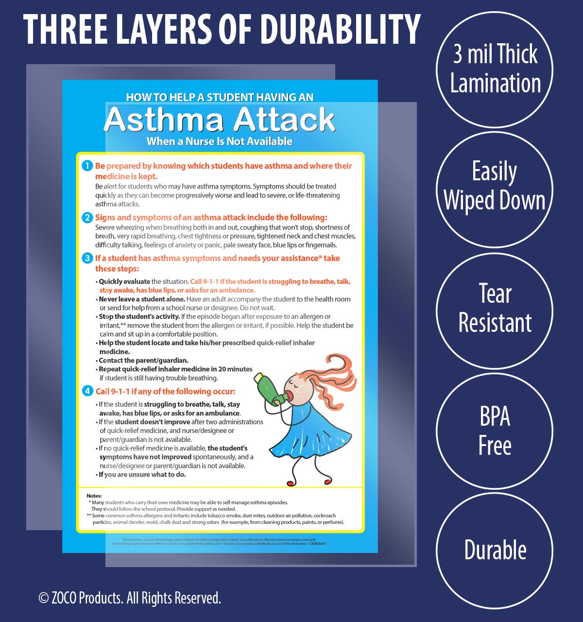 Asthma Inhalers Poster