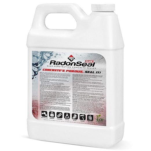 RadonSeal Plus Deep Penetrating Concrete Sealer for Basement Walls and ...