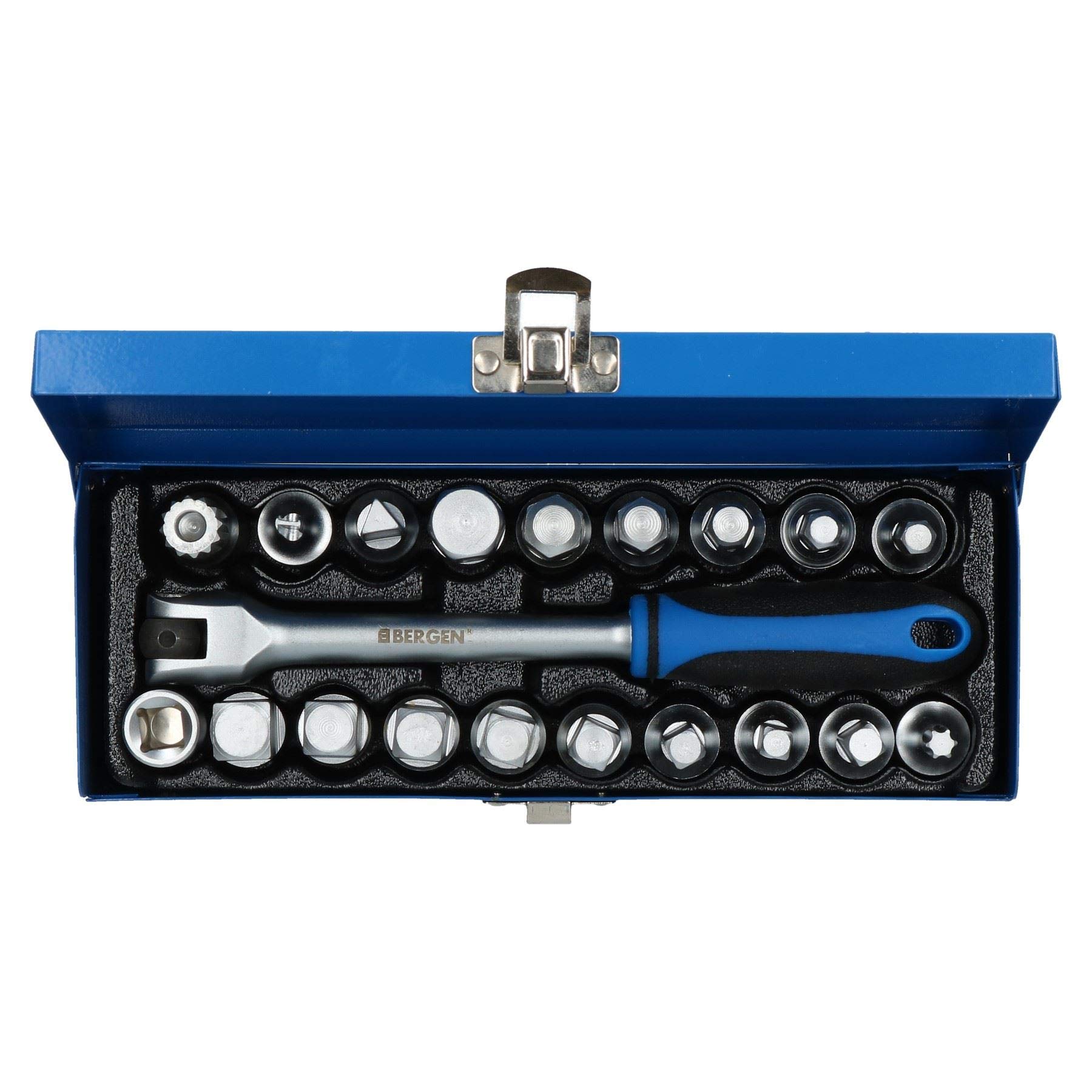 AB Tools-US Pro 3/8" Drive Drain Plug Key Set Oil Change Gearbox Sumps ...