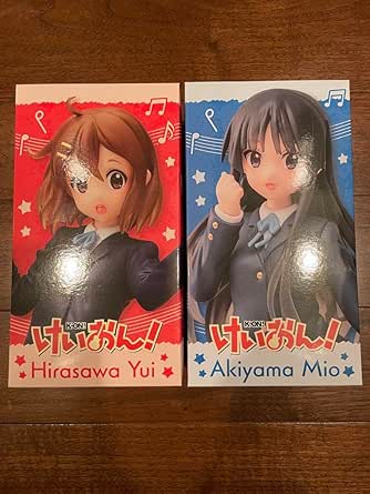 Amazon.co.jp: Keion, Yui Hirasawa, Mio Akiyama, Coreful Figure : Hobbies