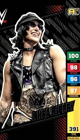 Amazon.com: Rhea Ripley 2024 Panini WWE Adrenalyn XL #140 NM-MT ...