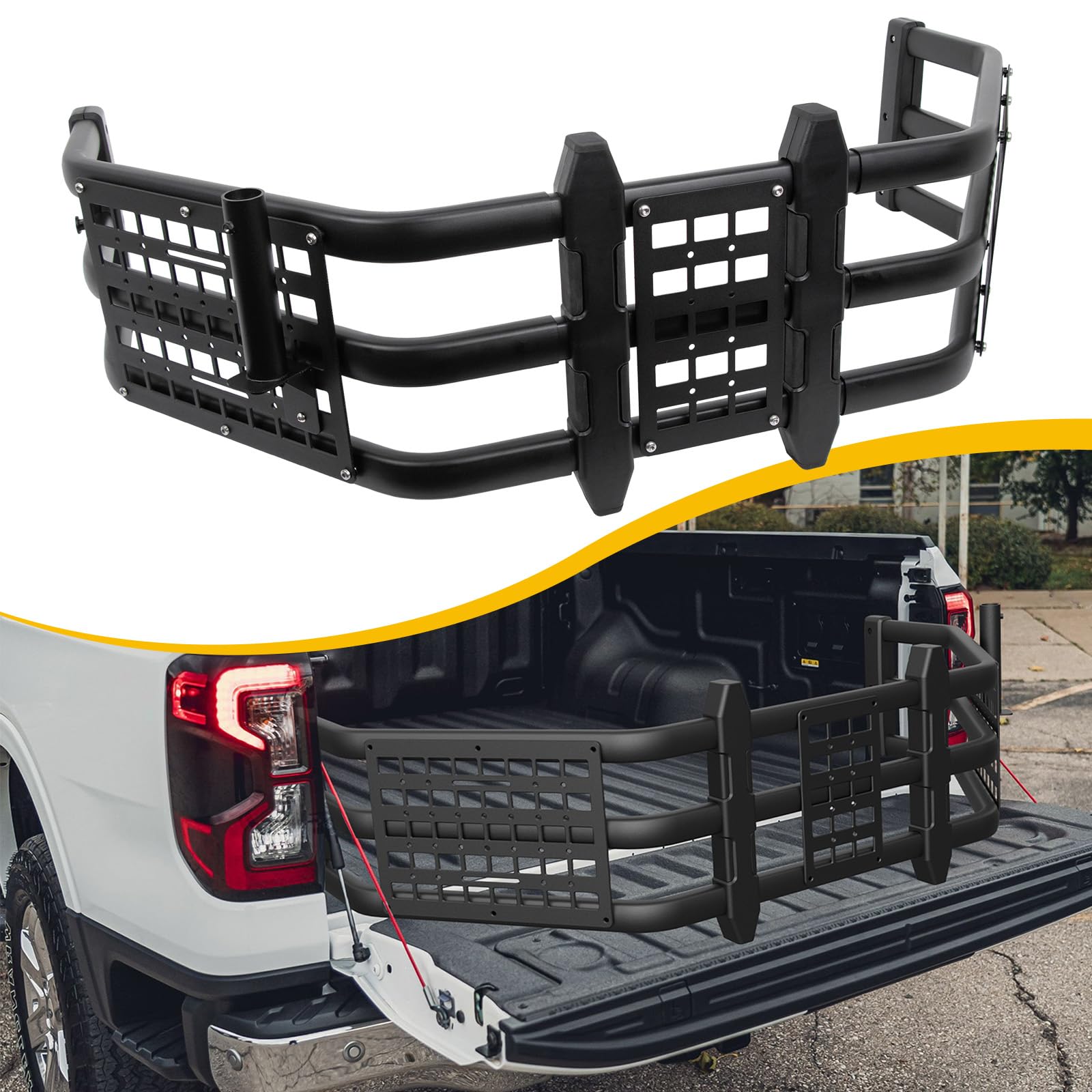 Amazon.com: EZREXPM Upgraded Truck Bed Extender Fit for Hyundai Santa ...