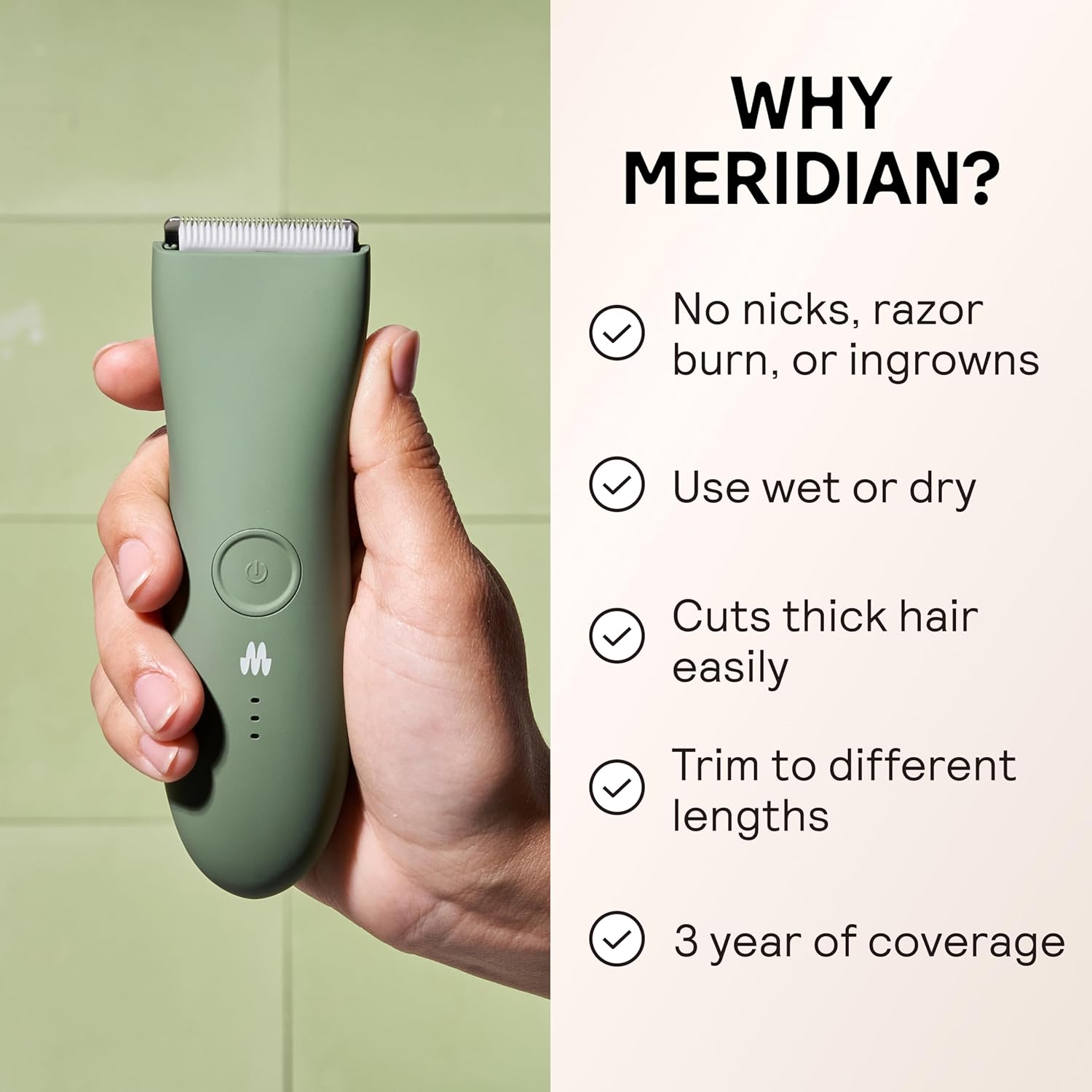 Best Body Hair Trimmer - MERIDIAN The Trimmer Original Review