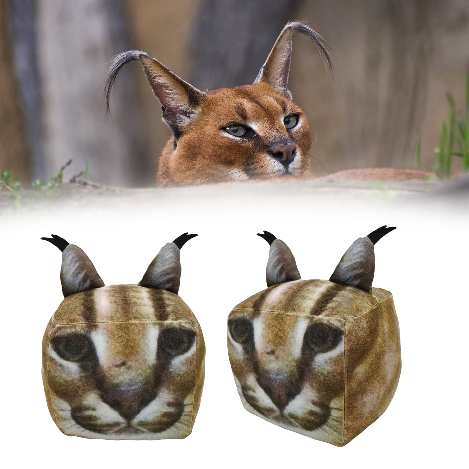 Buy TOKZON Floppa Plush, Big Floppa Cartoon Cat Plushie, Raise a Floppa ...