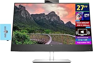 Amazon.com: HP E27m G4 USB-C Conferencing Monitor 40Z29AA#ABA Bundle w ...