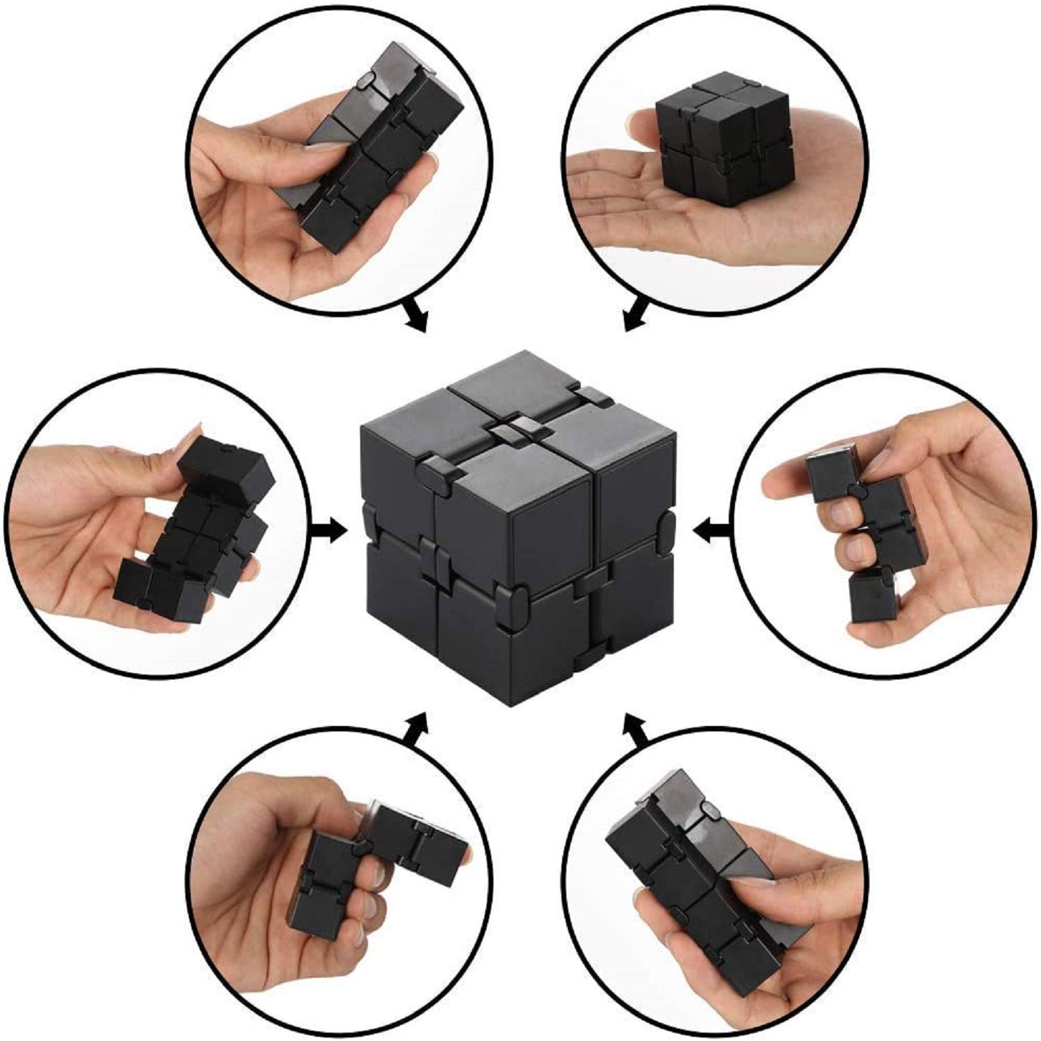 Buy 14 Pieces Sensory Fidget Toys Set include Infinity Cube Fidget Pad ...