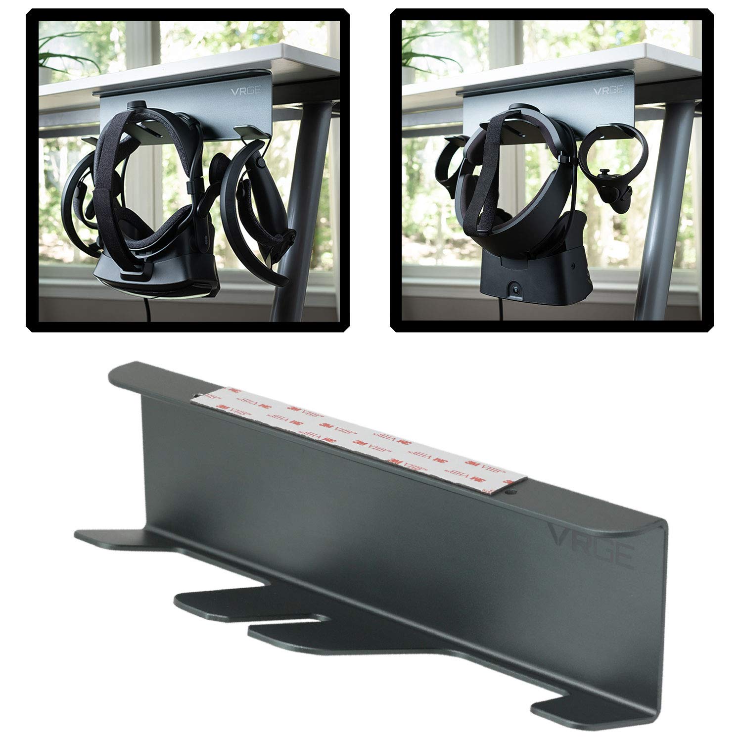 VRGE Universal VR Under Desk Mount Storage Stand - For Oculus Rift ...