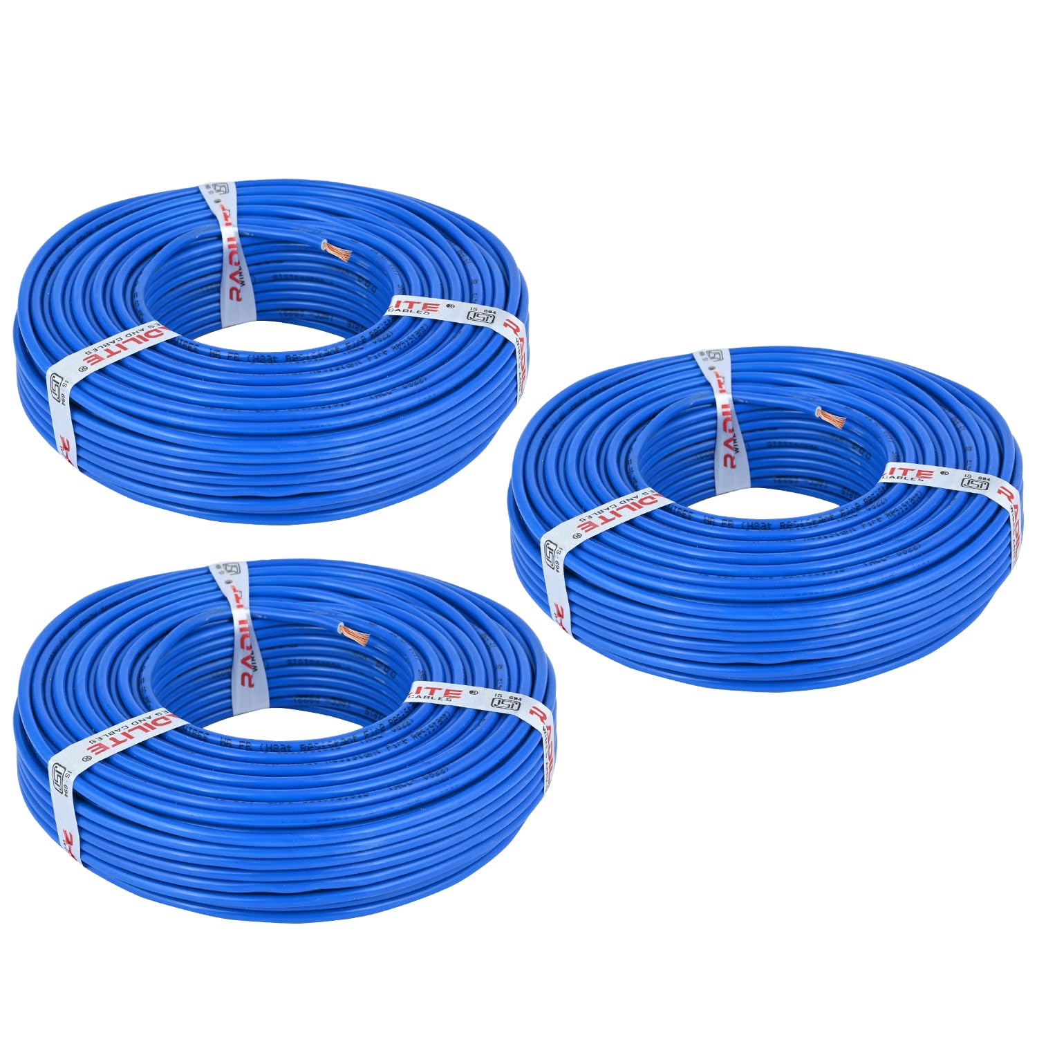 RADILITE PVC Insulated HRFR Industrial Cable Copper Wire 1100V Single ...
