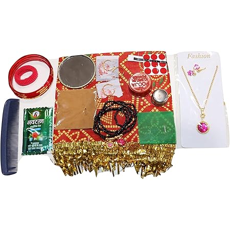 SHRI ANAND Special for Navratri 16 Shringar Kit Pooja Thali Set for ...