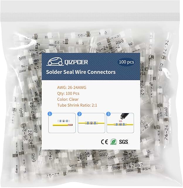 Amazon.com: 24 AWG - Butt Terminals / Interconnect Terminals ...