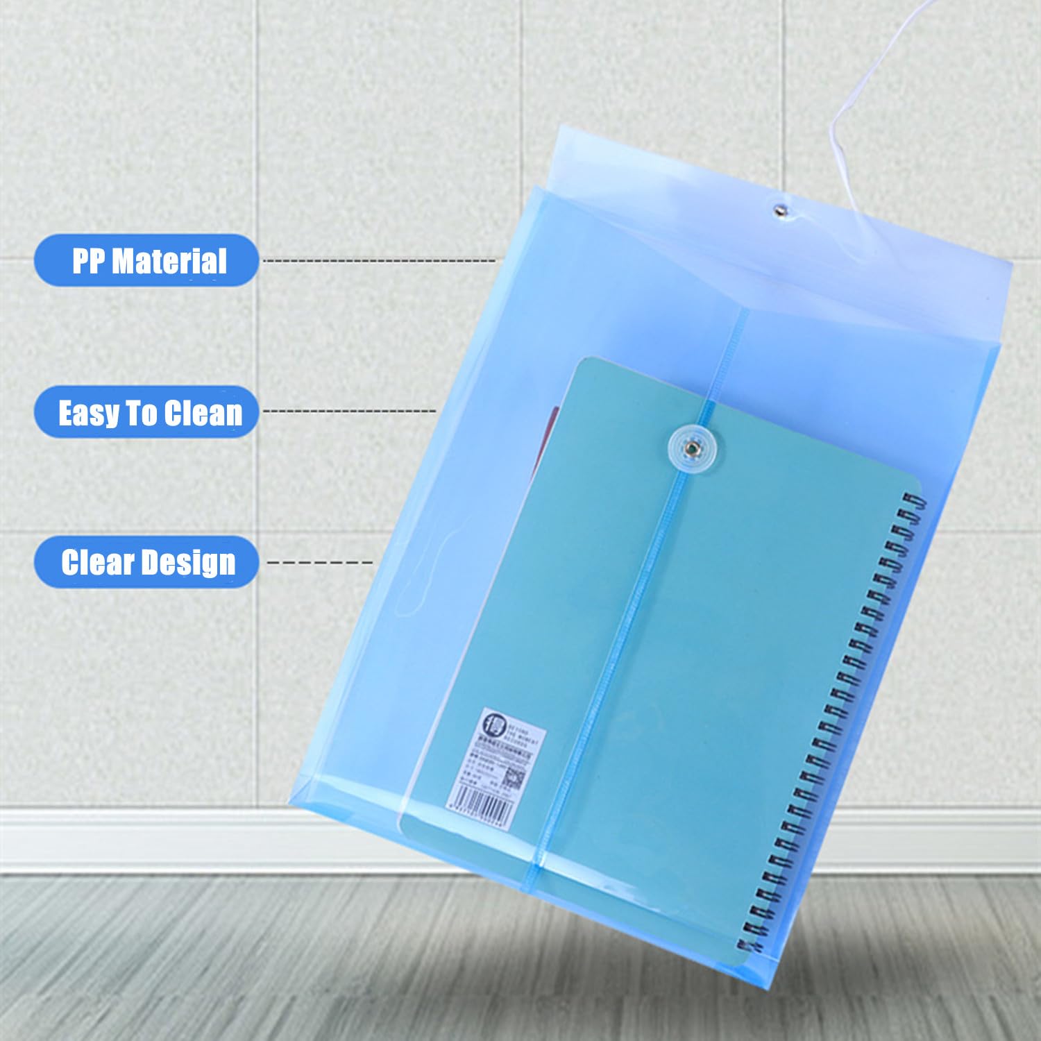 Snapklik.com : RHBLME 30 Pack Plastic Envelopes For Documents ...