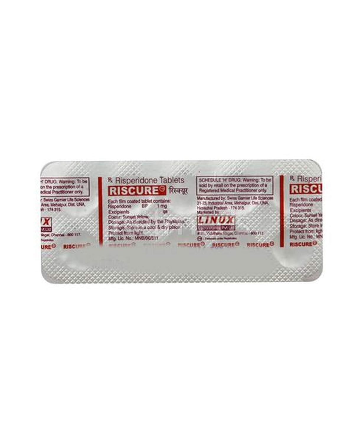 Riscure 1mg - Strip of 10 Tablets : Amazon.in: Health & Personal Care