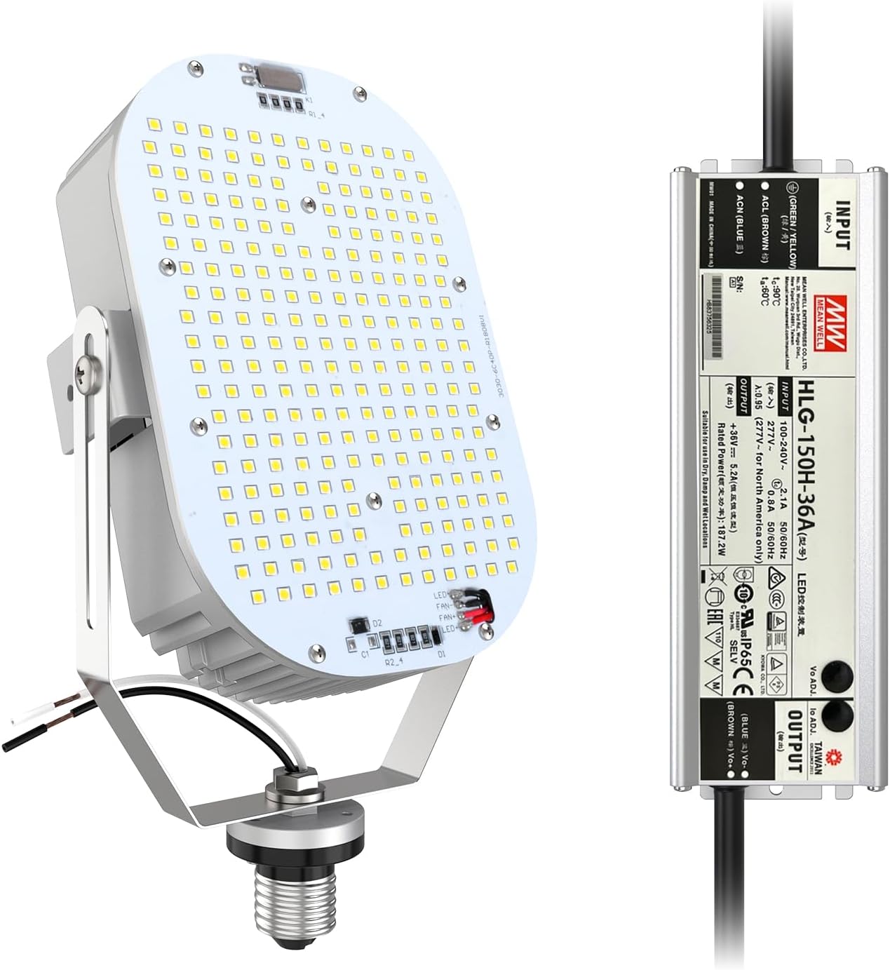 CyantSolutions 150W LED Light Retrofit Kits, AC100-277V 4000K Parking ...