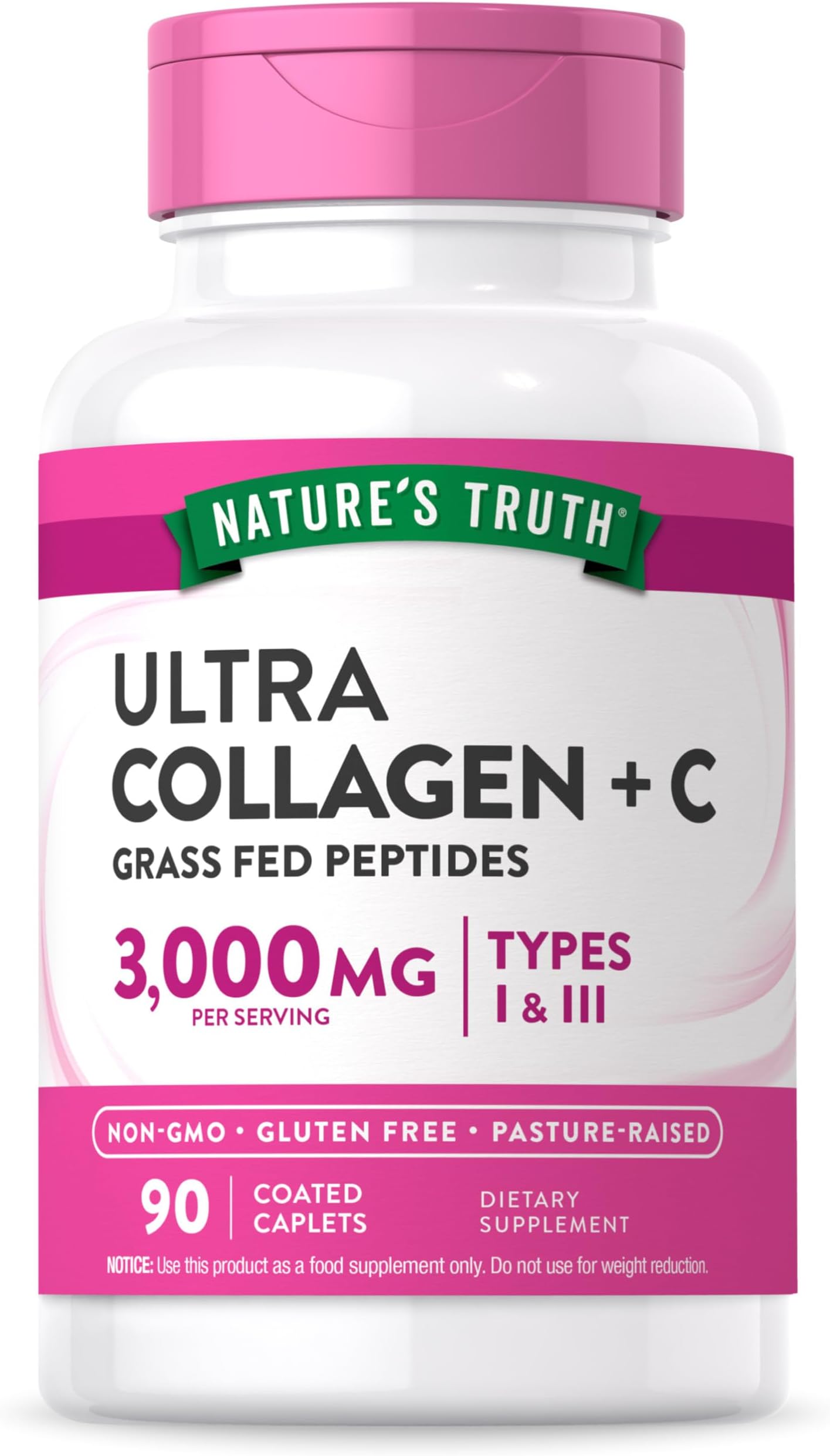 Amazon.com: Nature's Truth Collagen Beauty Supplement | 100 Liquid Max ...