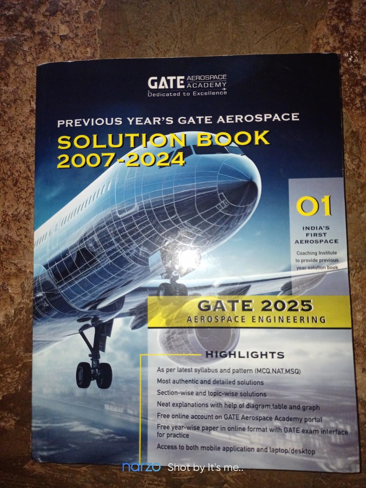 GATE 2026 : Aerospace Engineering Previous Year Solution Book (2007 ...