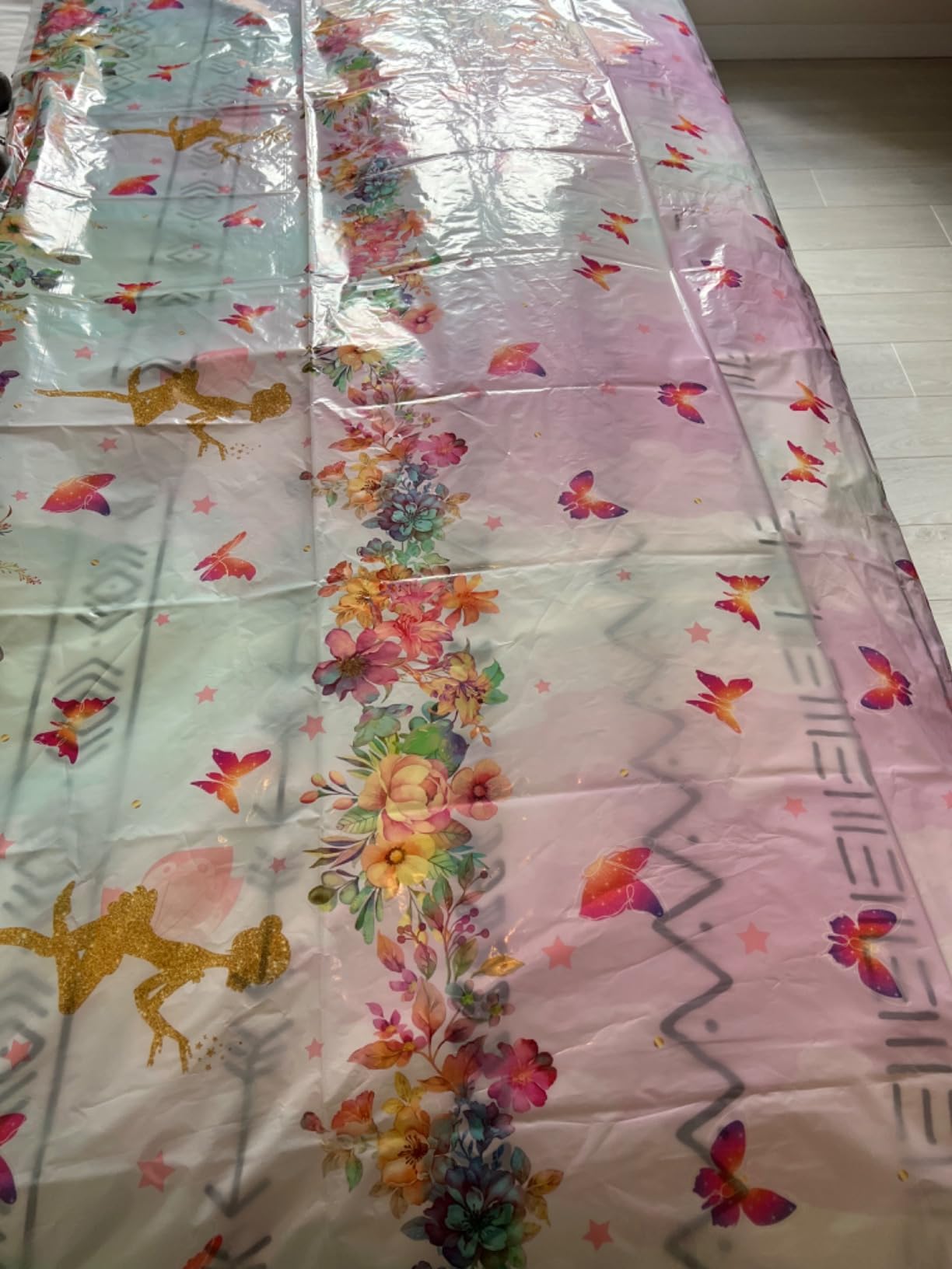 Amazon.com: PHOGARY Fairy Table Cloth, 3 Pcs Plastic Butterfly ...