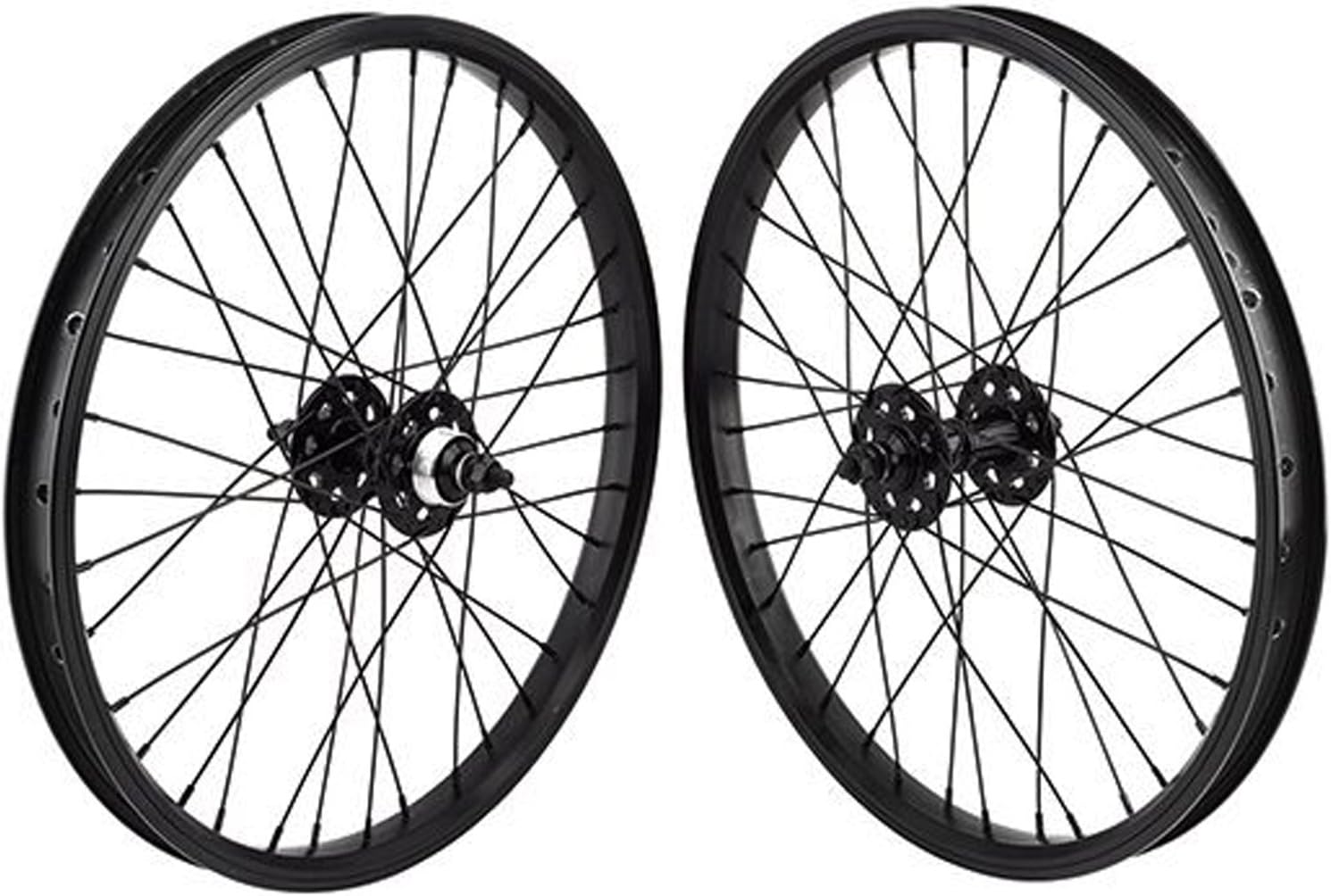 Amazon.com : SE Bikes 20" BMX Wheelset - BLACK : Sports & Outdoors