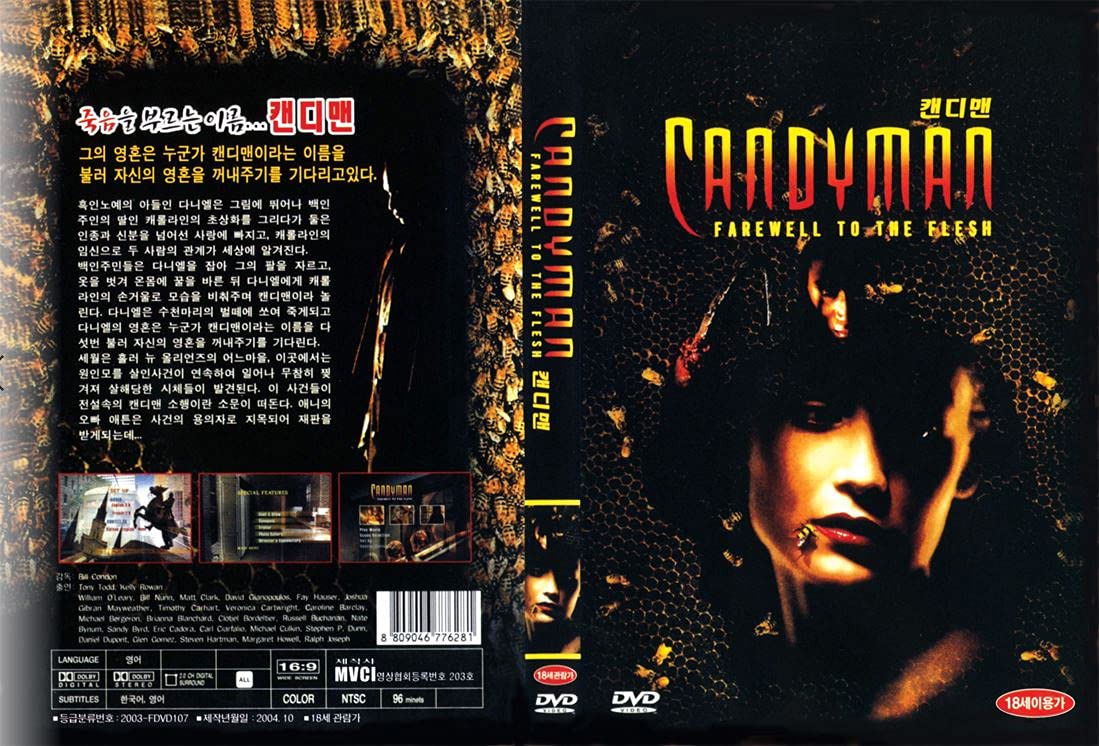 Amazon.com: Candyman Farewell to the Flesh Dvd All Region : Tony Todd ...