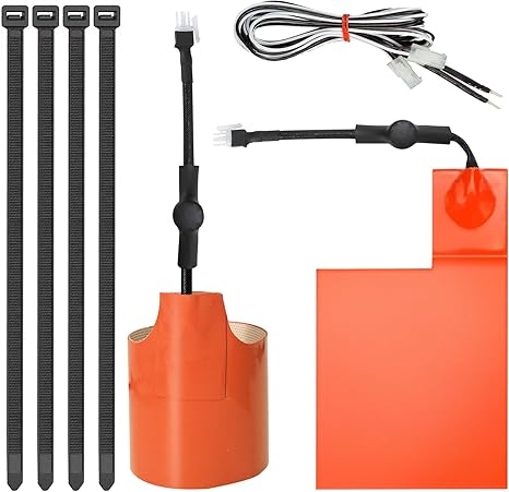 Amazon.com: 7101 Battery Heater Pad and 7102 Oil Heater Kit Compatible ...
