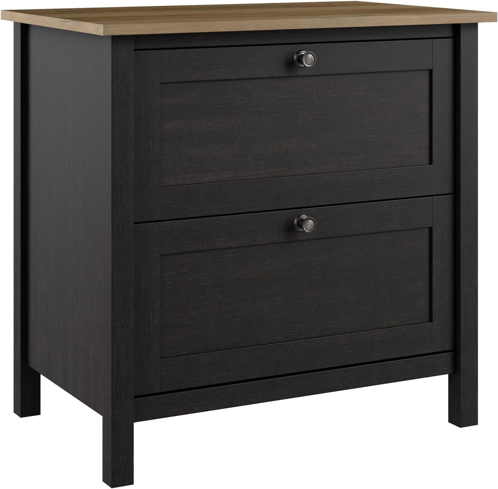 Amazon.com: Bush Furniture Mayfield 2 Drawer Lateral File Cabinet in ...