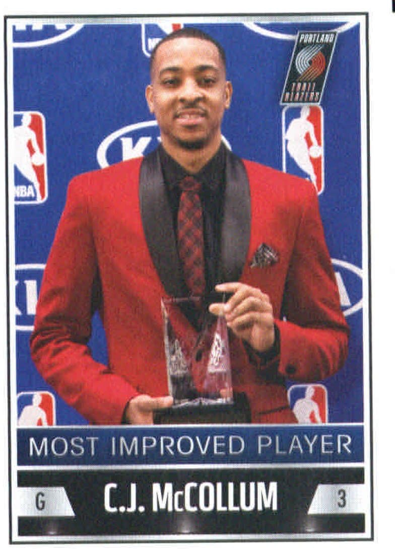 Amazon.com: 2016-17 Panini Stickers #432 Most Improved Player ...