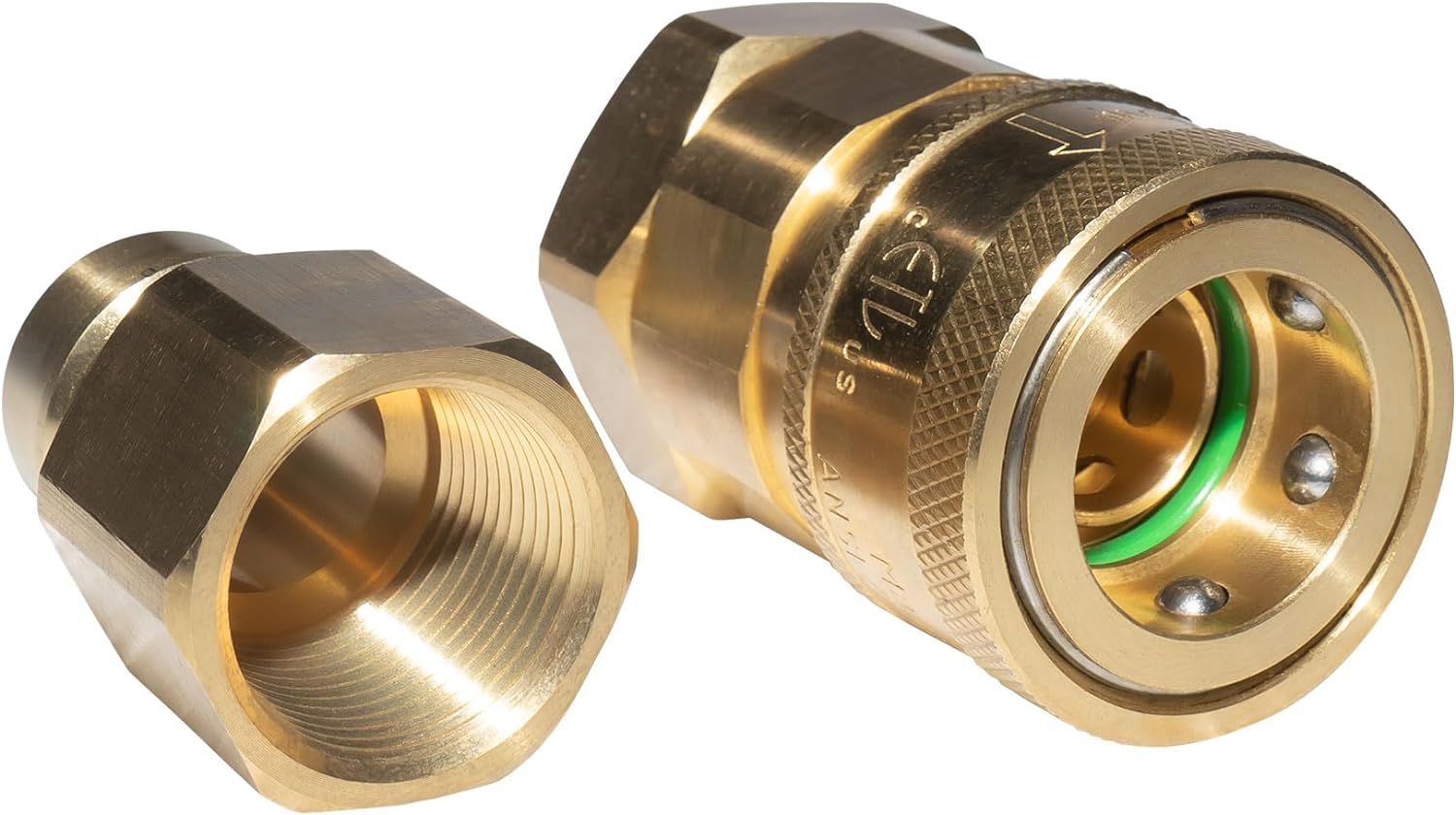 Amazon.com: Quick-Disconnect and Quick-Connect Fittings for 3/4-inch ...