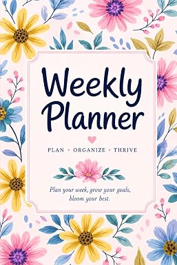 Amazon.com: Weekly Planner: Woodside, Ms Alexcia: Books