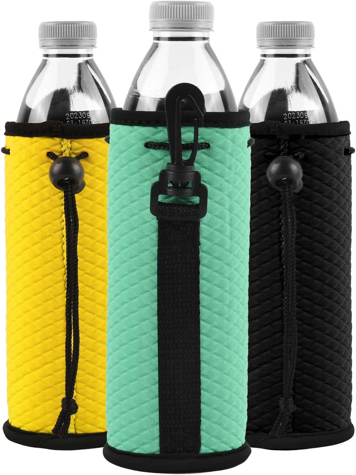 Amazon.com: Baderke 10 Pcs Water Bottle Cover Sleeves Non Slip ...