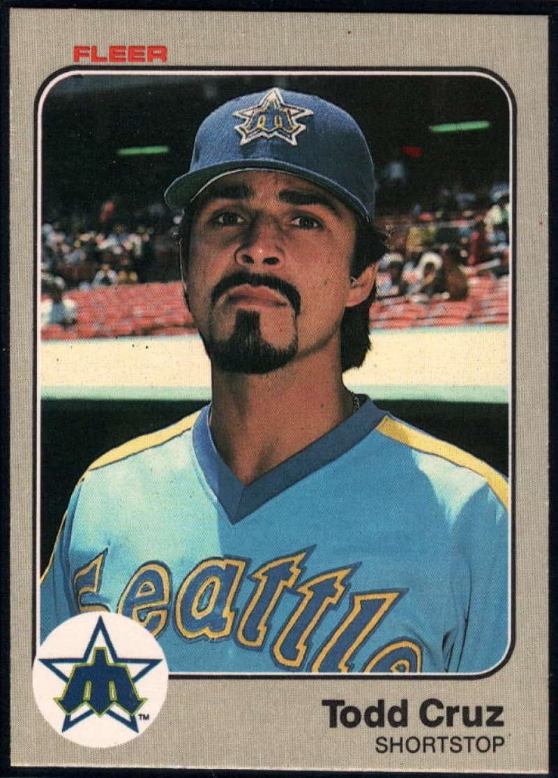 Amazon.com: Baseball MLB 1983 Fleer #479 Todd Cruz Mariners ...