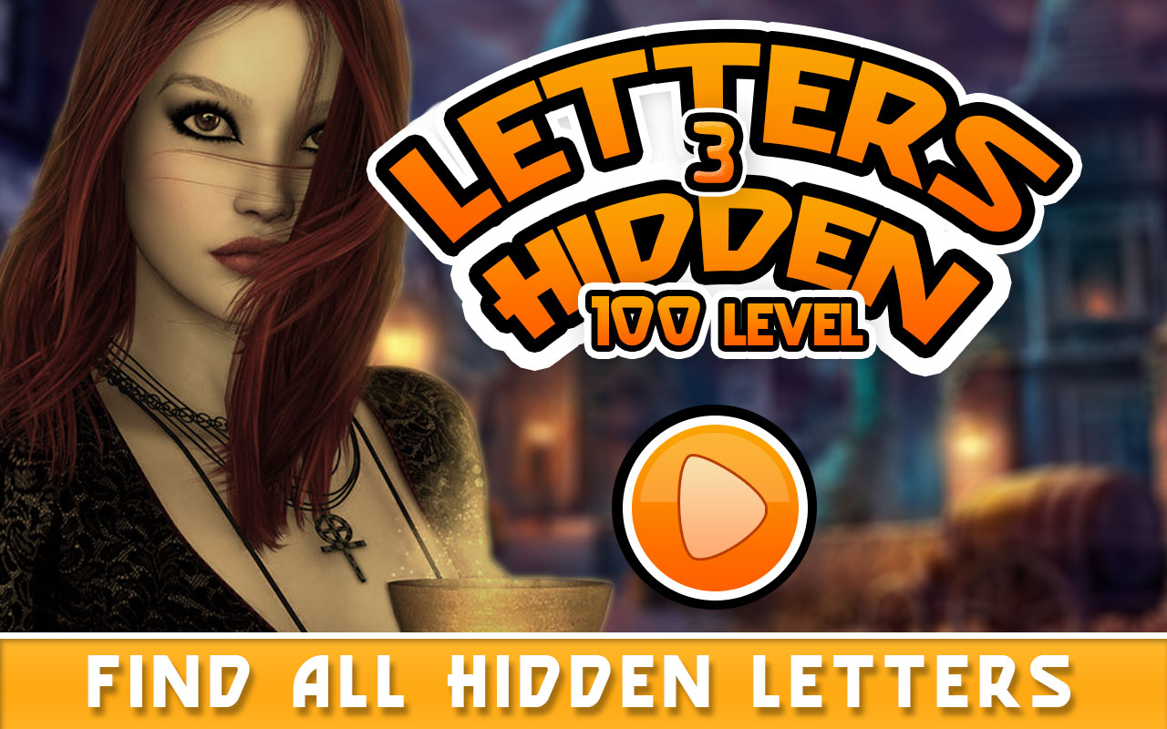 Hidden Letters 100 levels : Find Alphabets 5 - Application sur Amazon ...