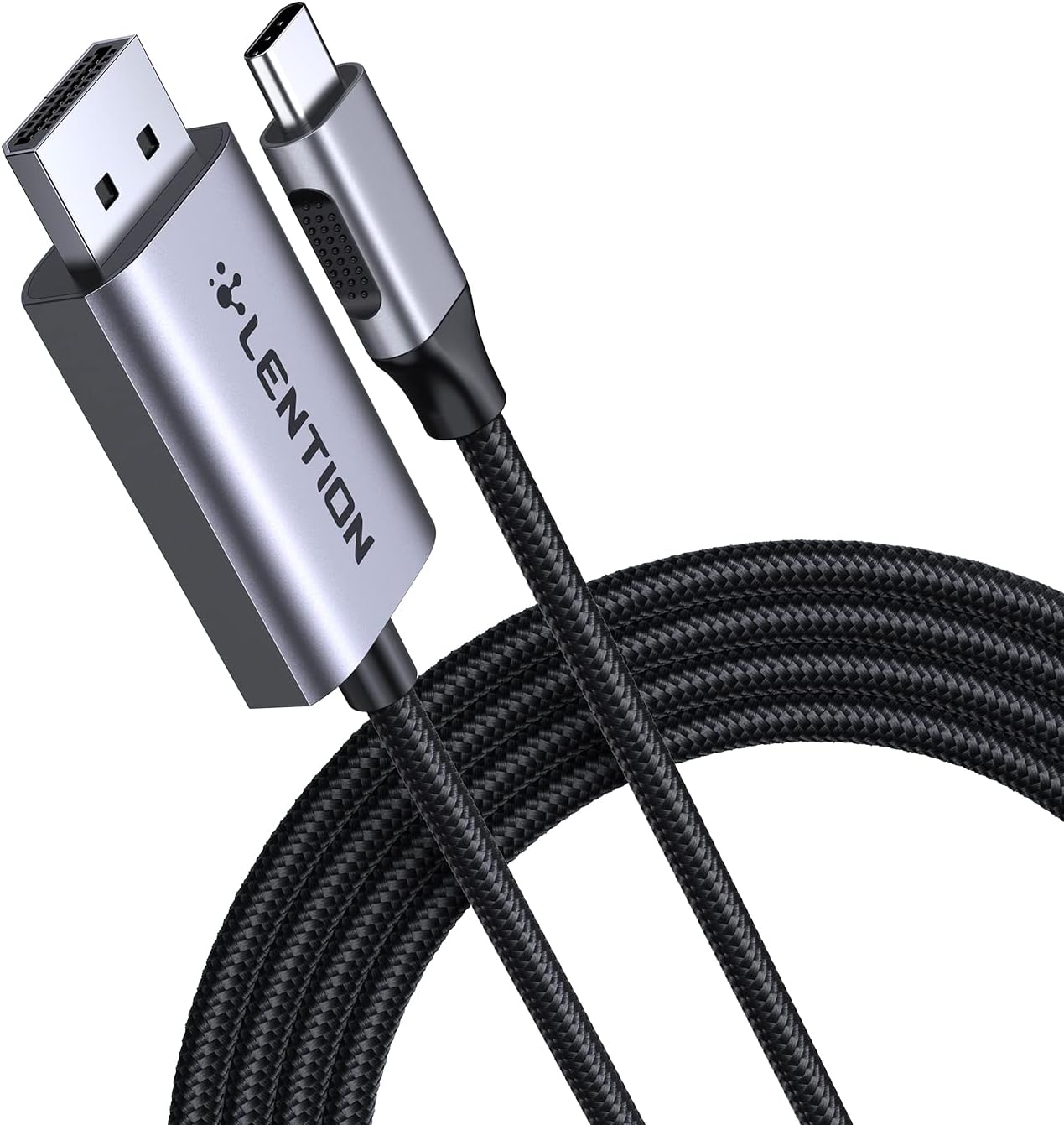 Amazon.com: LENTION 6FT USB C to DisplayPort Cable Adapter (4K@60Hz,2K ...