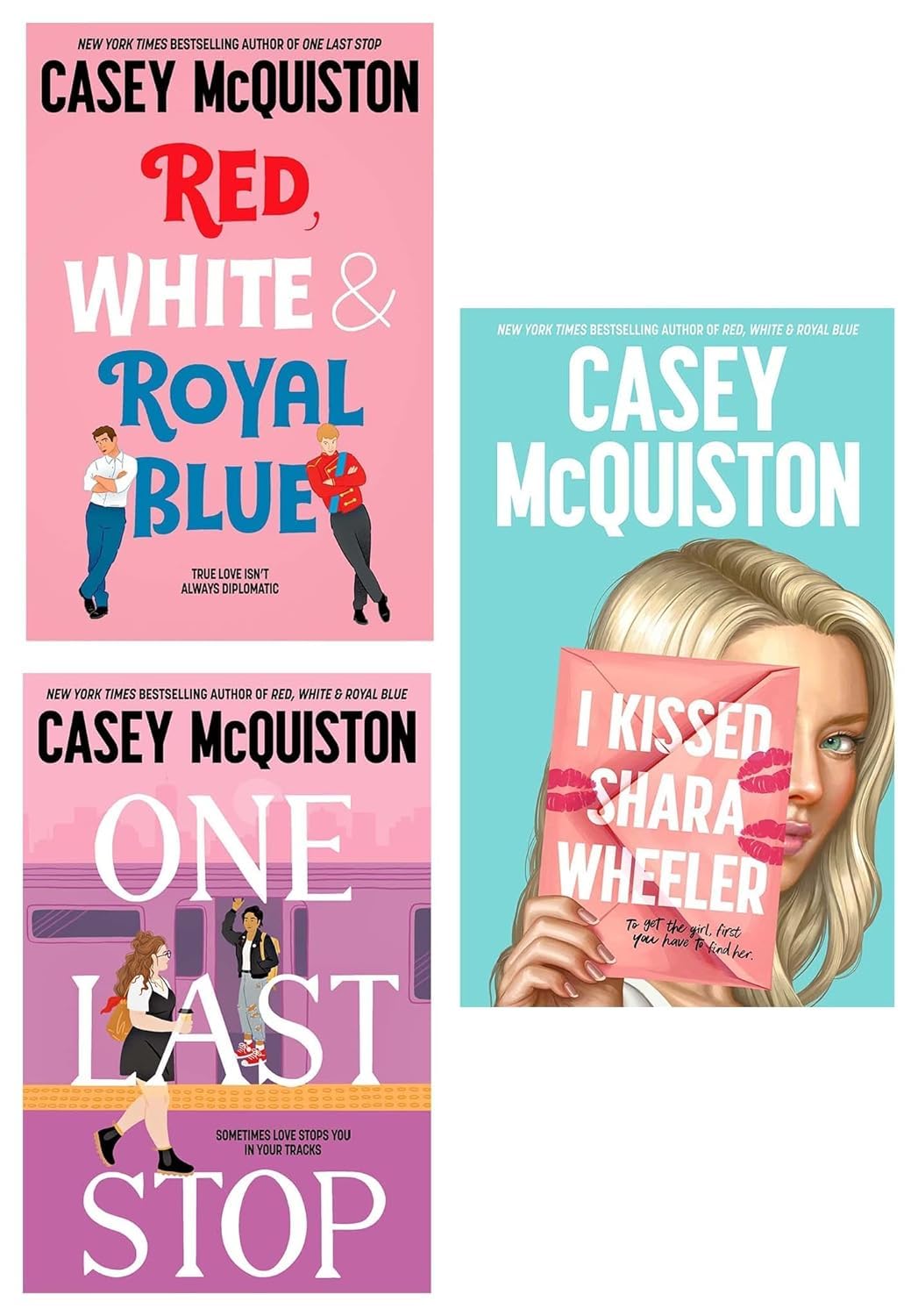 Buy Casey McQuiston Collection 3 Books Set (One Last Stop, Red, White ...