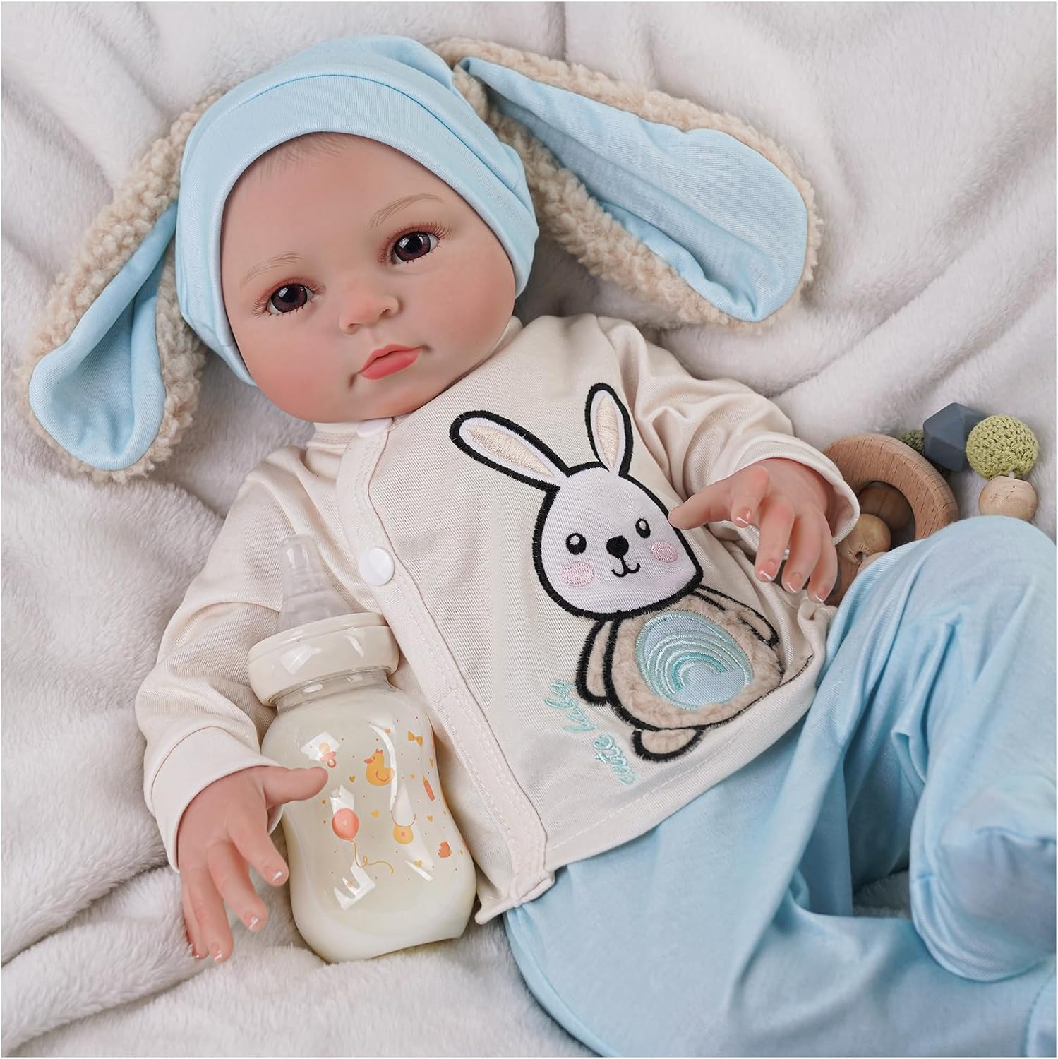 Amazon.com: BABESIDE Lifelike Reborn Baby Doll Girl AMA - 20 Inch ...