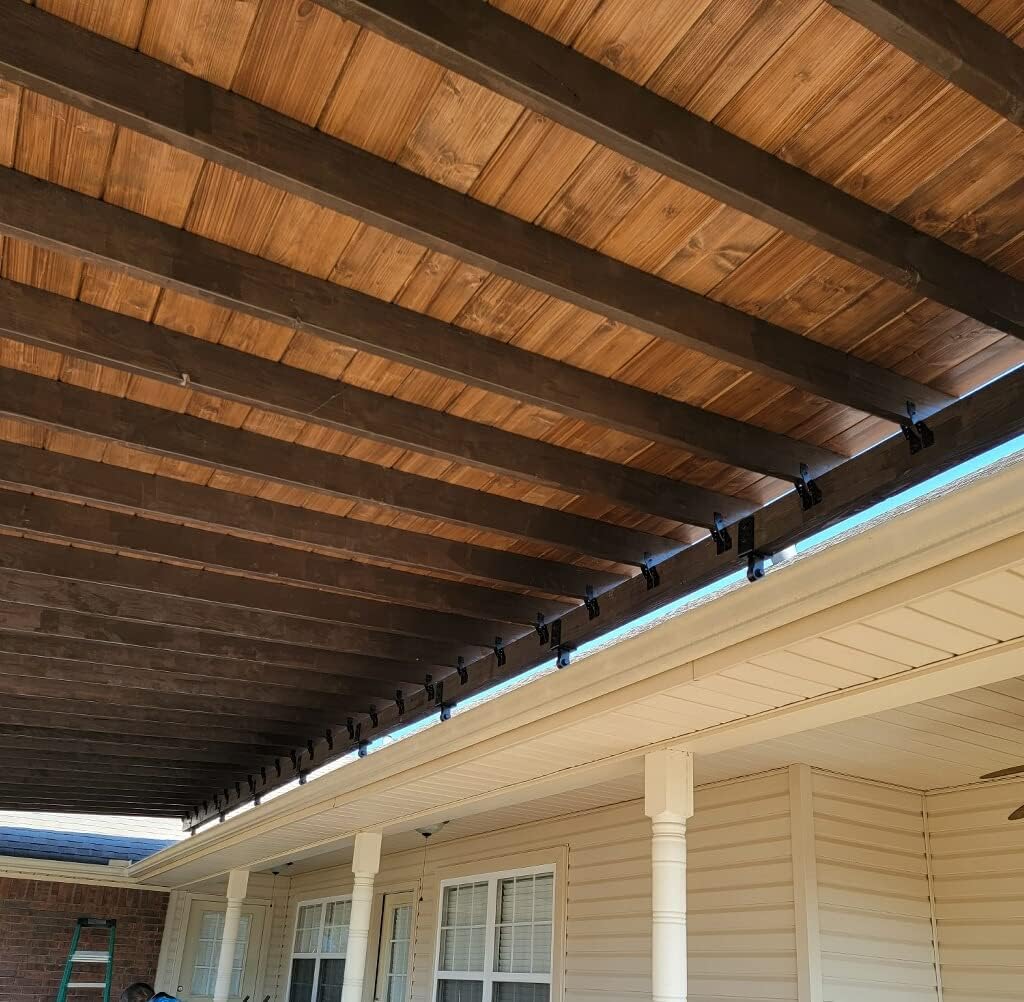 Patio Roof Riser LO-PRO – Soporte de haz – Cañón negro – Yaxa Colombia