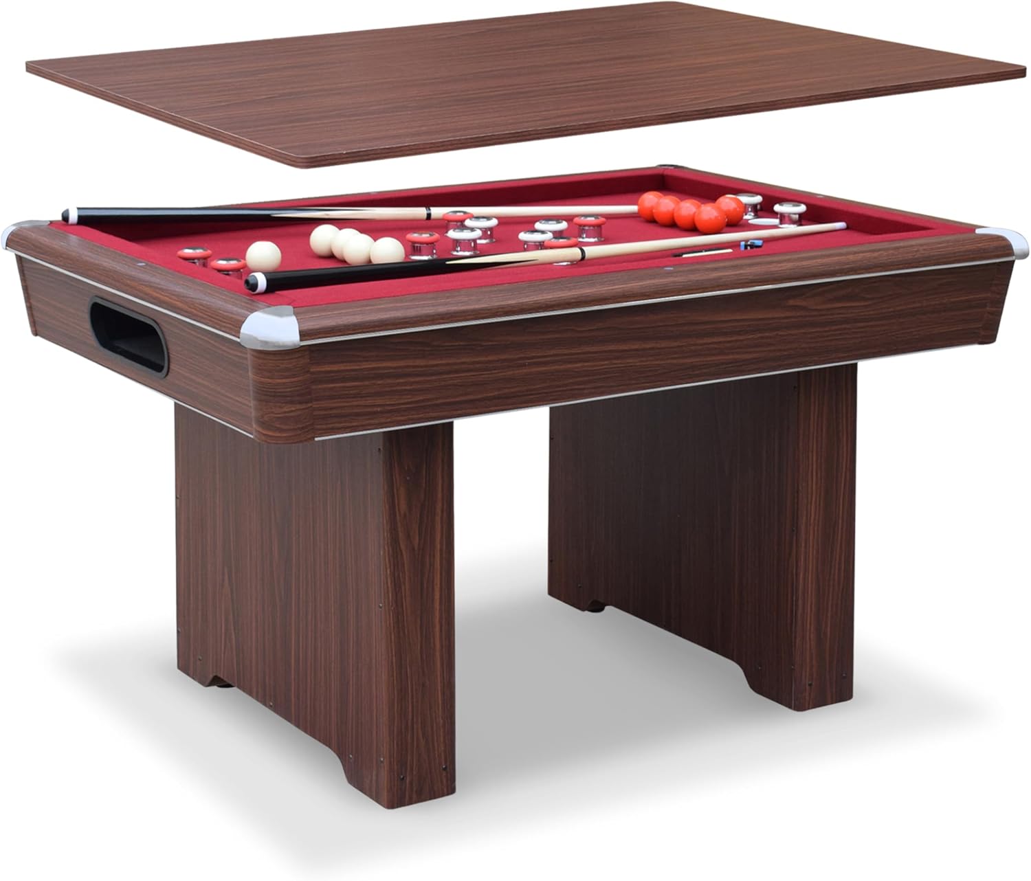 Hathaway Renegade II 54-in Bumper Pool Table – Includes Cues, Billiard ...