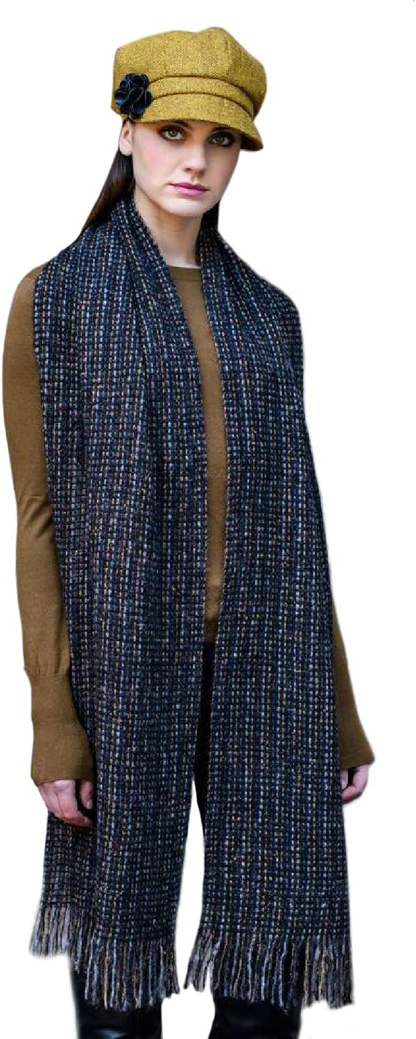 Mucros Weavers Islander Alpaca and Merino Wool Scarf from Ireland (I11 ...