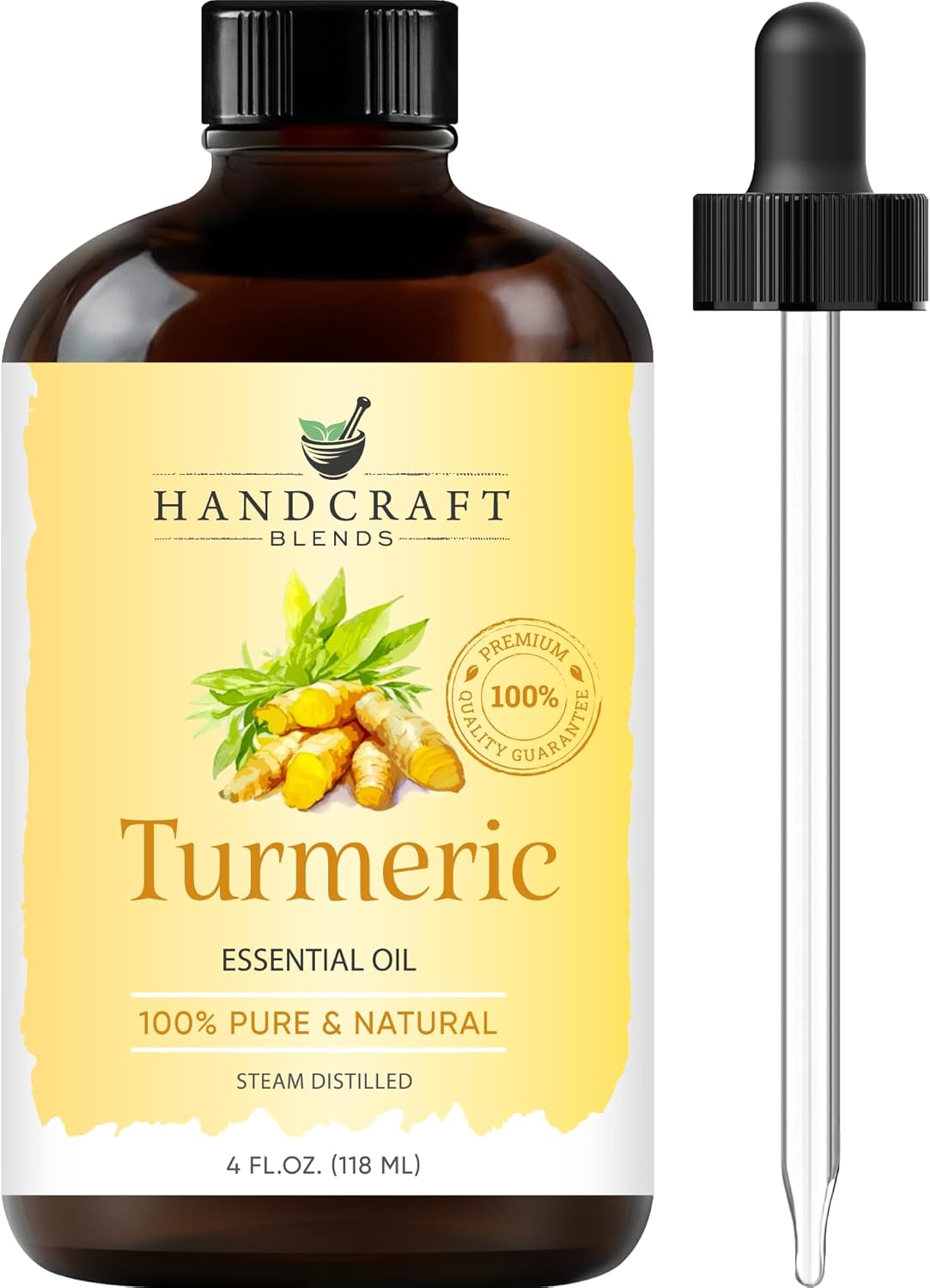 Amazon.com: Handcraft Blends Turmeric Essential Oil – Huge 4 Fl Oz ...