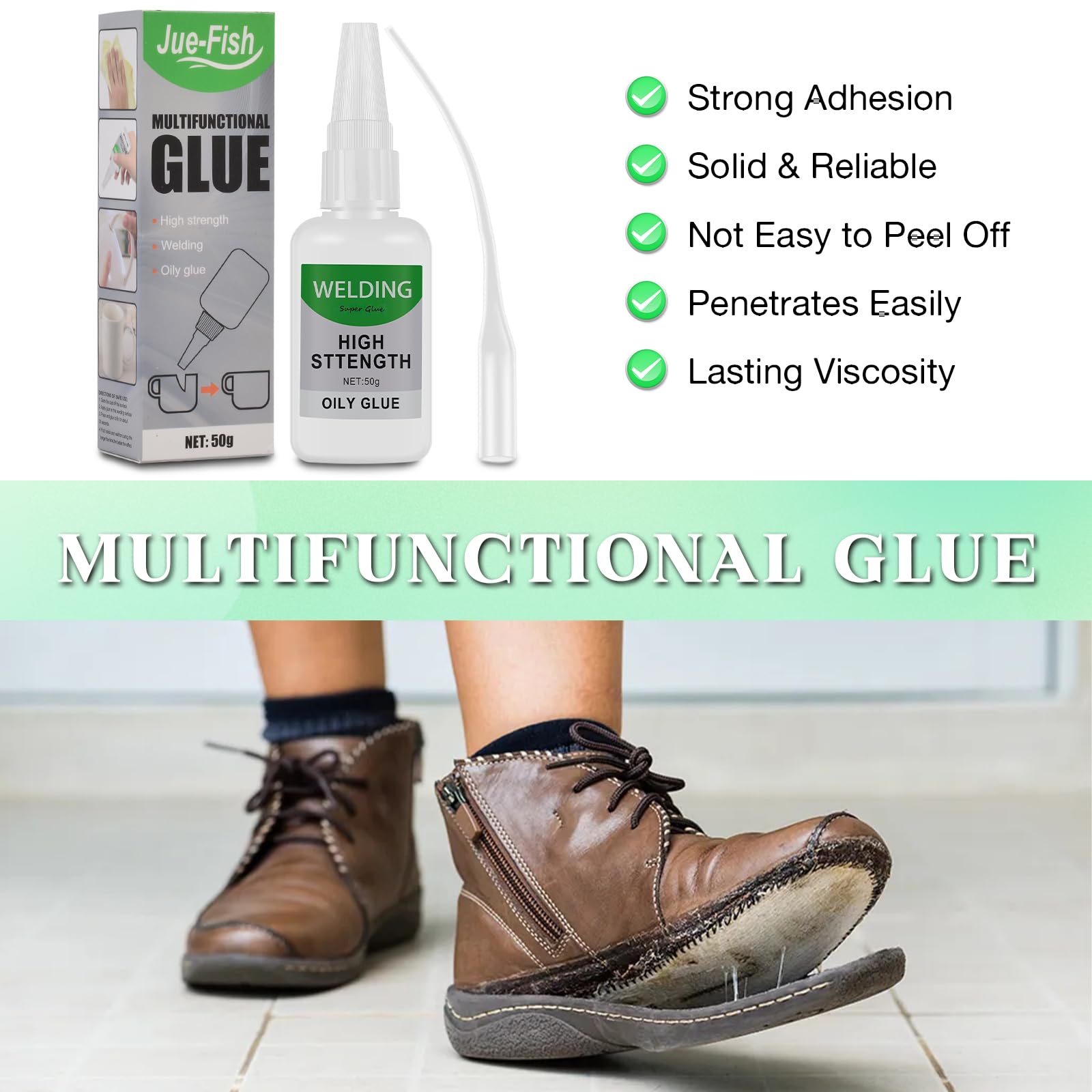 Universal Super Glue Gel,Jue Fish Glue Welding High-Strength Oily Glue ...