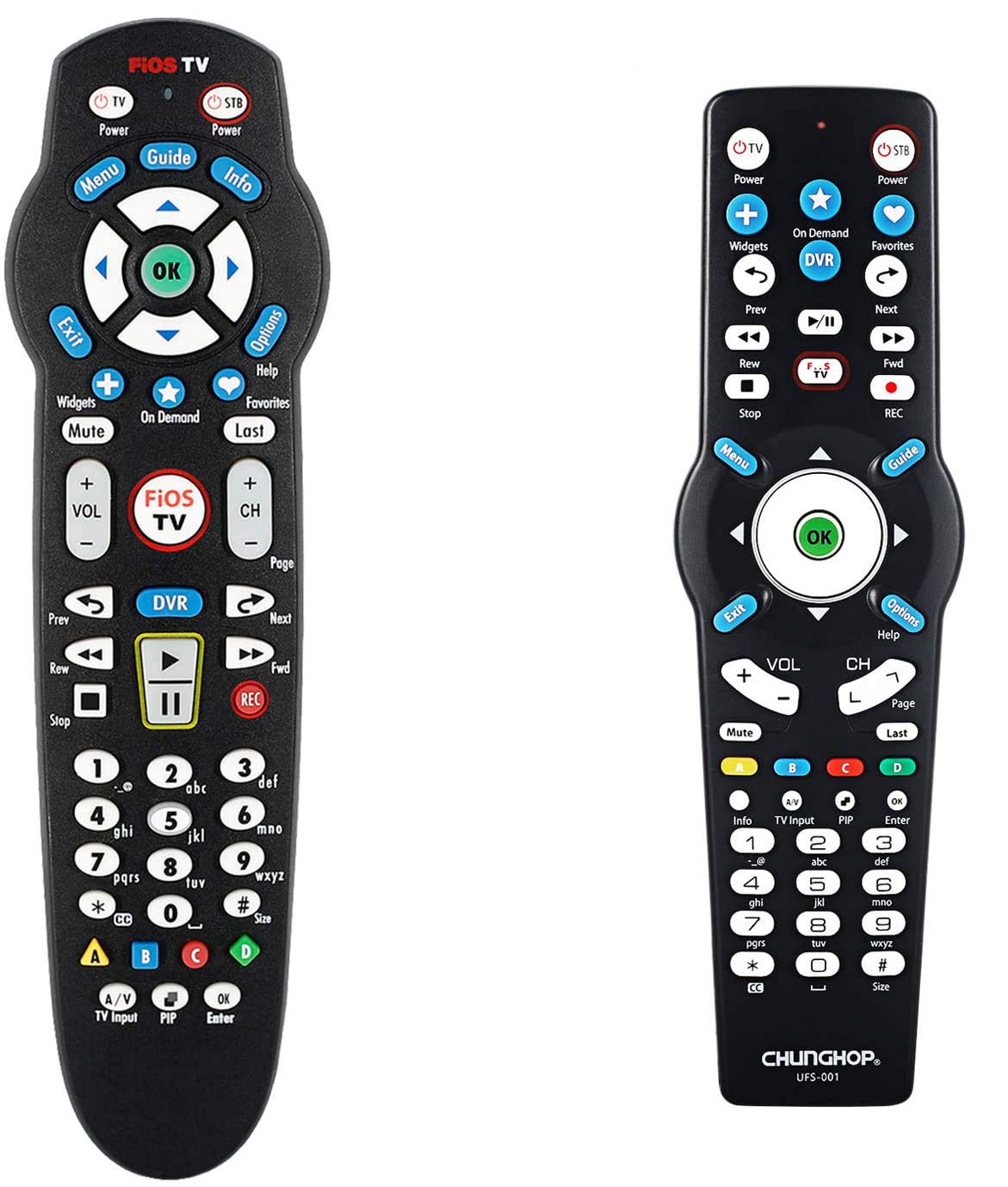 Buy Replaced Remote Control for Verizon FiOS 2-Device Version Ver 2/3/4 ...
