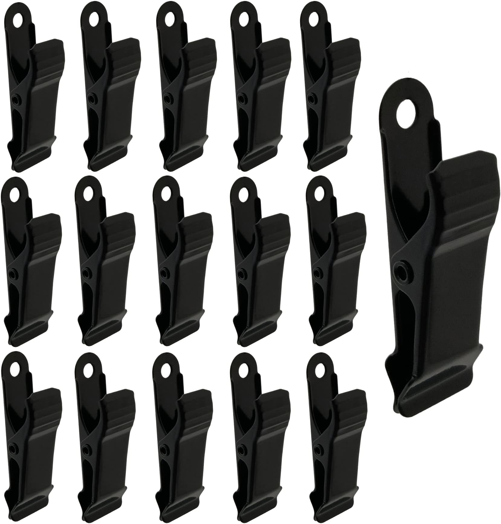 30 Pieces of Metal Mini Clip Spring Clip Crocodile Clip Tiny Clip ...