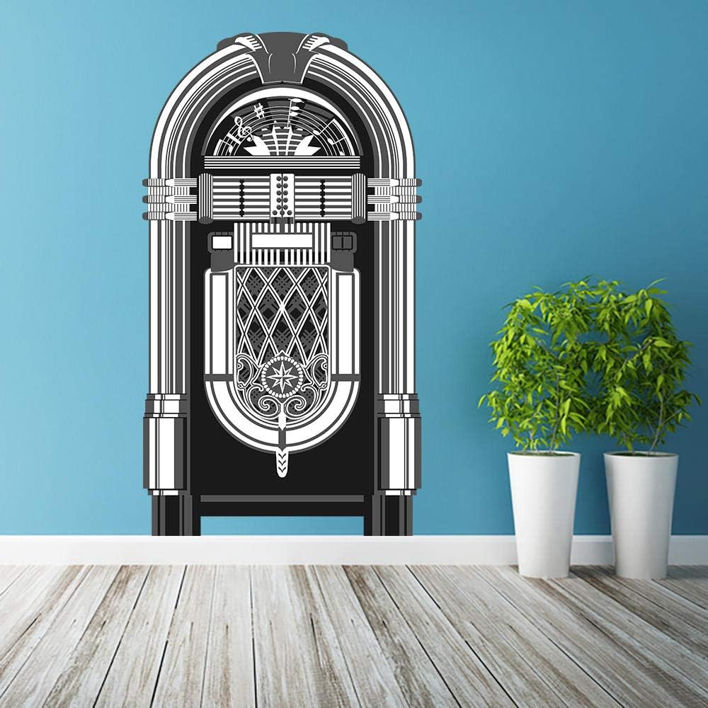 Jukebox Art Wall Print Sticker Decor Old Music Box Song Party JDM Die ...