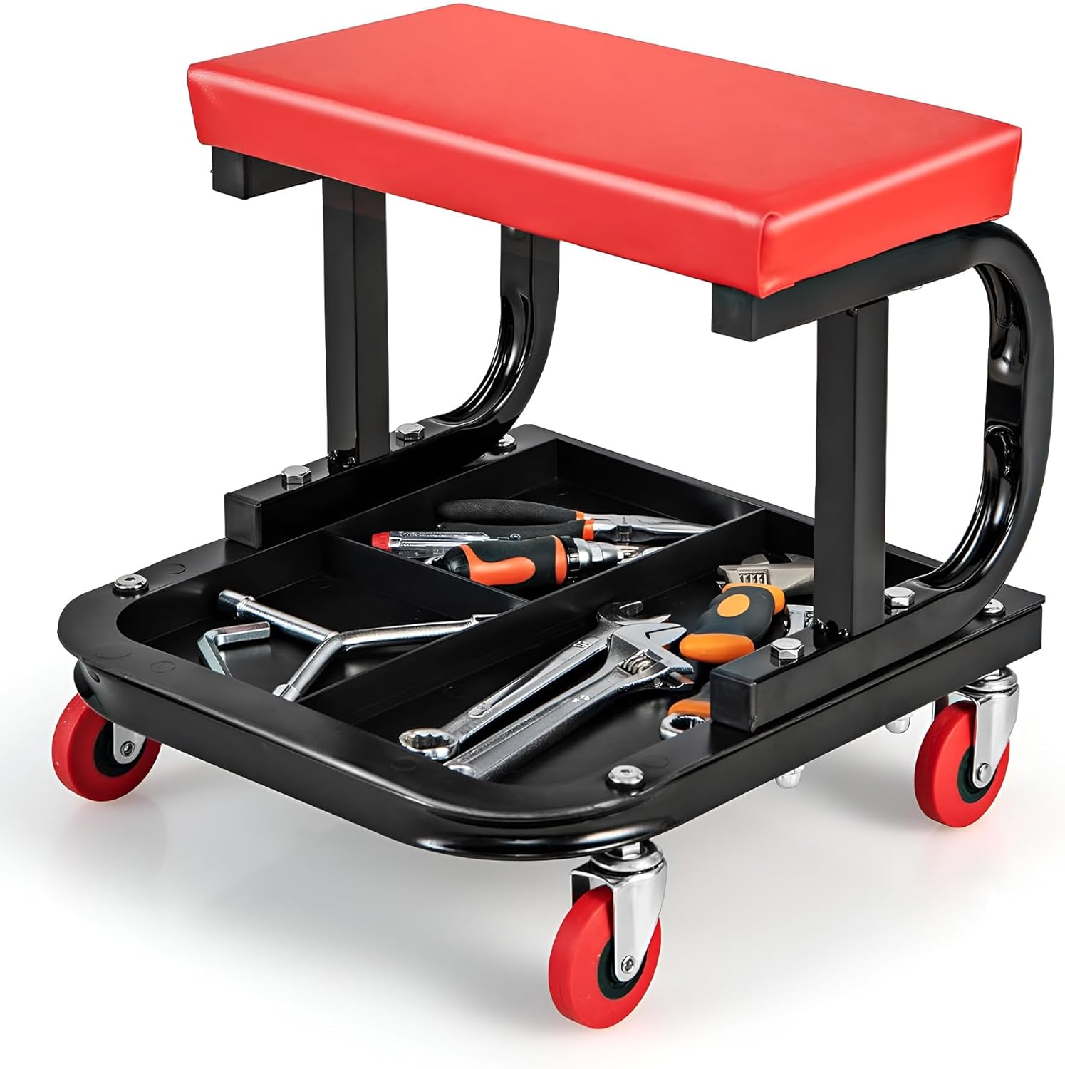 Amazon.com: Aero Zen New Garage Roller Seat, Car Creeper Seat with Tool ...