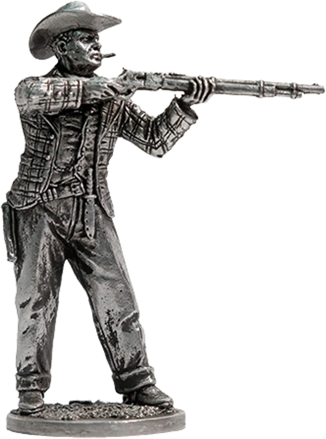Amazon.com: Military-historical miniatures Cowboy with a Gun Tin Metal ...
