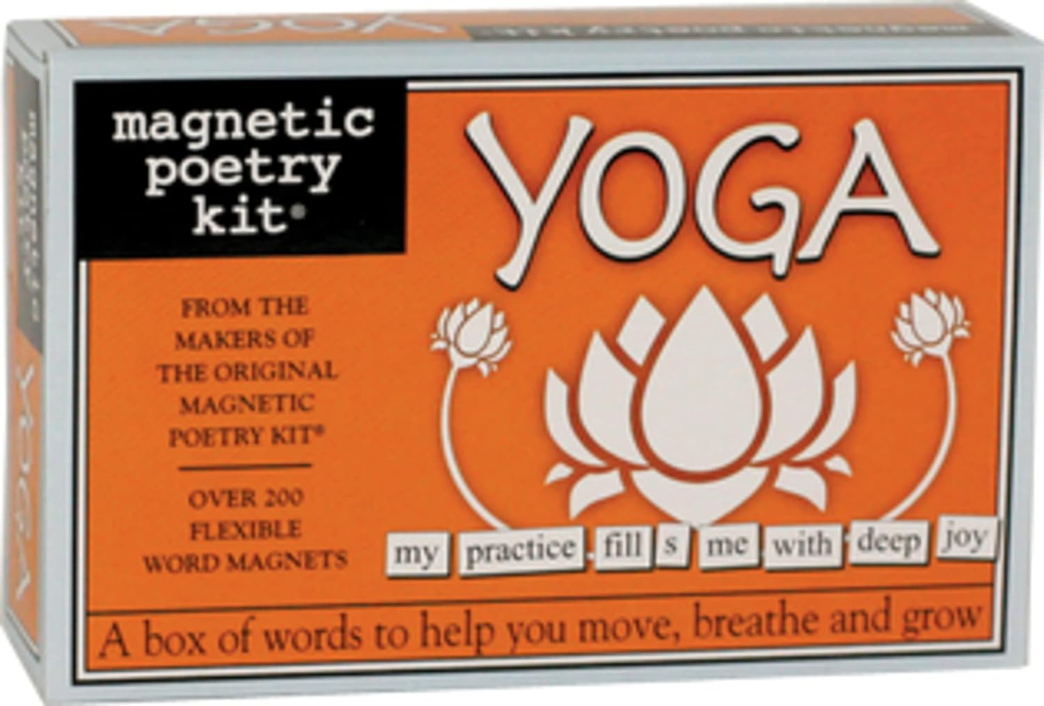 Amazon.com: Magnetic Poetry - Yoga Kit - Words for Refrigerator - Write ...