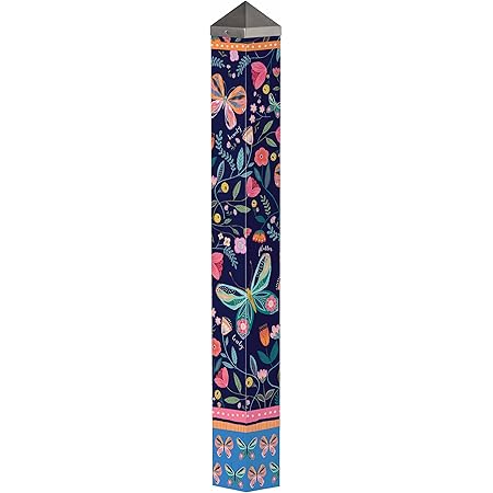 Amazon.com : Studio M Birds and Bees Art Pole Outdoor Decorative Garden ...
