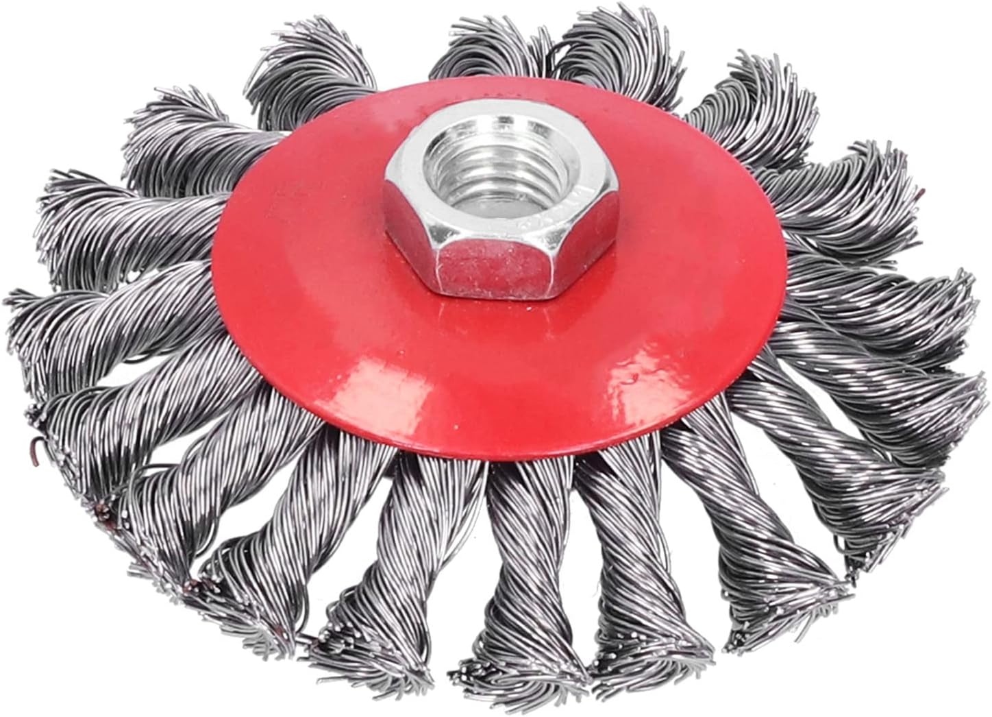 Twisted Wire Brush Wheel, Twisted Wire Brush for Outdoor Use : Amazon ...