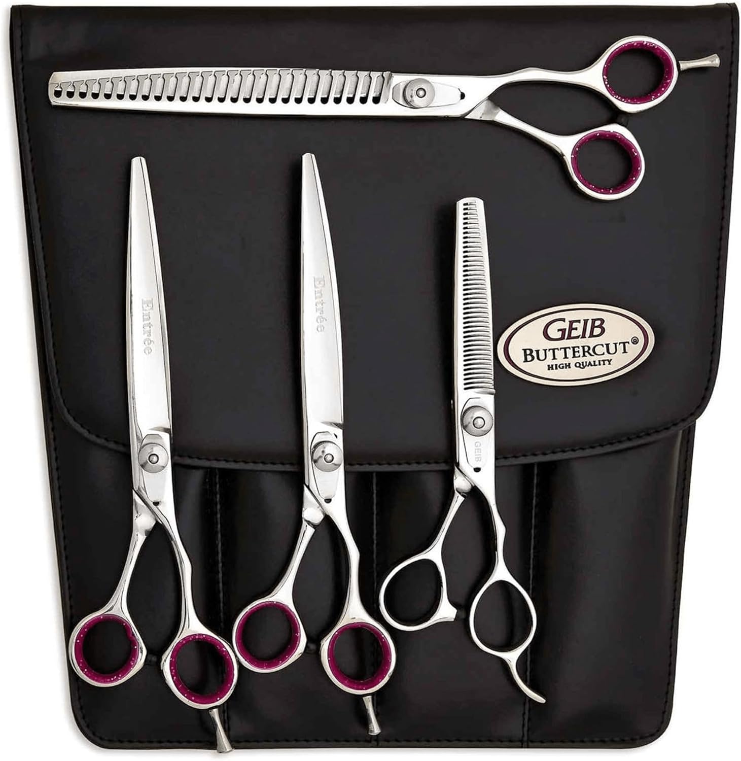 Amazon.com : Geib 4 Piece Entre Shear Kit : Pet Supplies